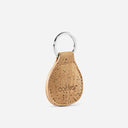 Round Vegan Cork Keychain | Eco Friendly Key Ring for Men & Women | Corkor